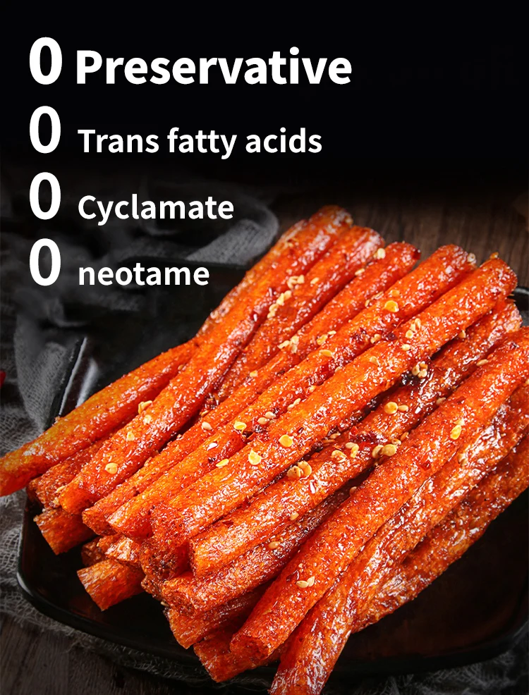 Spicy Latiao Snacks - Direct Sale from ISO HACCP Manufacturer