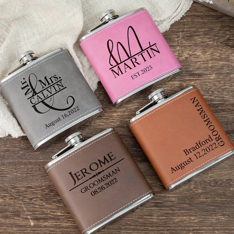 Wholesale Personalized Custom Laser Blanks PU Leather Sheets