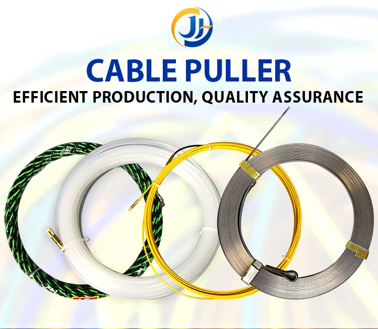 6mm Fiberglass Cable Puller Wire Steel Cable Puller Wire Electrical ...