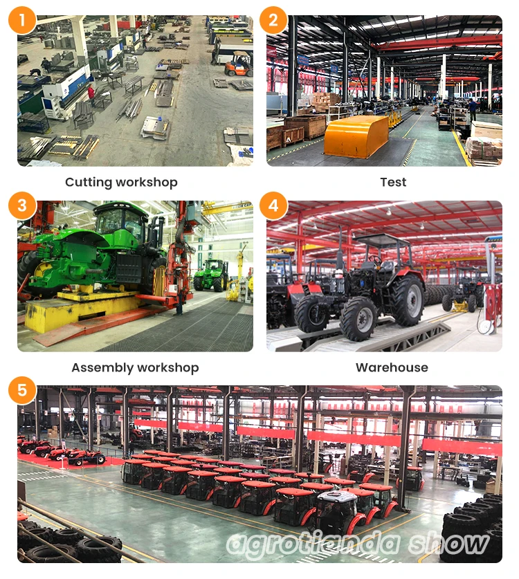 AGROTIANDA 50HP-140HP Euro V/EPA Engine Mini Farm Tractors