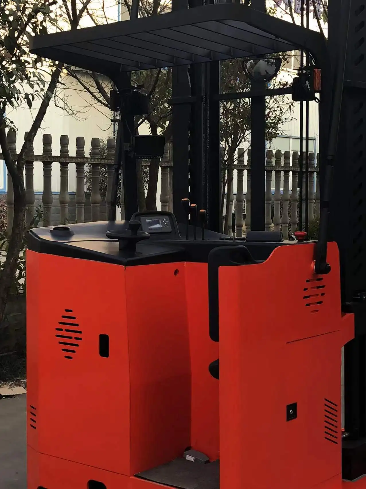 Very Narrow Aisle Vna 1.5ton 2ton 14 Meters 3-way Stacker Fork Swing 3 ...