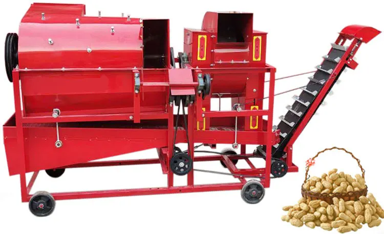 Peanut Picker Diesel Powered Wet and Dry Peanut Picking Machine 7.5 kW ...