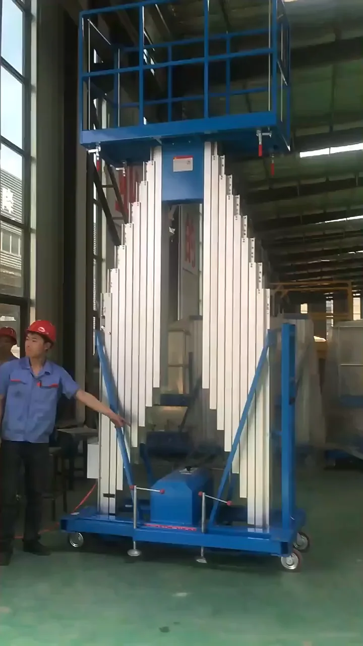 8m Platform Portable Small Passenger Lift Aluminum Alloy Platform Lift ...