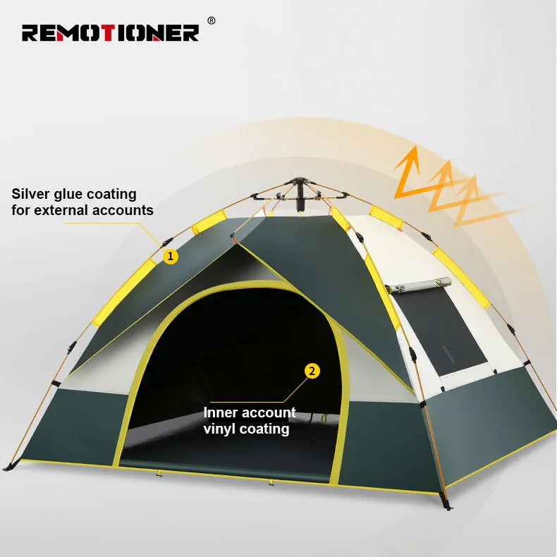 Manufacturers Quick Automatic Opening Tents Pop Up Outdoor Glamping ...