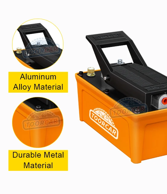 SAMFD Pneumatic Hydraulic Foot Pedal - 70mpa Efficiency