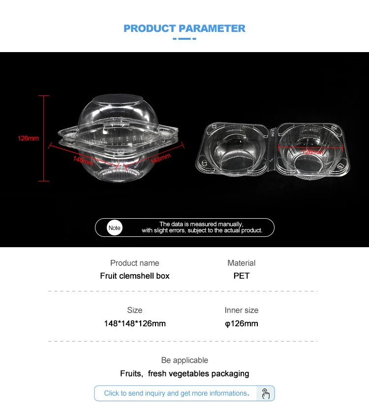Cheap Fresh Fruit Plastic Clamshell Containers Packaging Plastic ...
