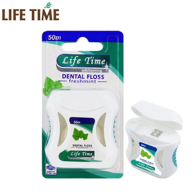 Custom Floss Teeth Flosser Oral Care Products Waxed Unwaxed Mint Dental ...