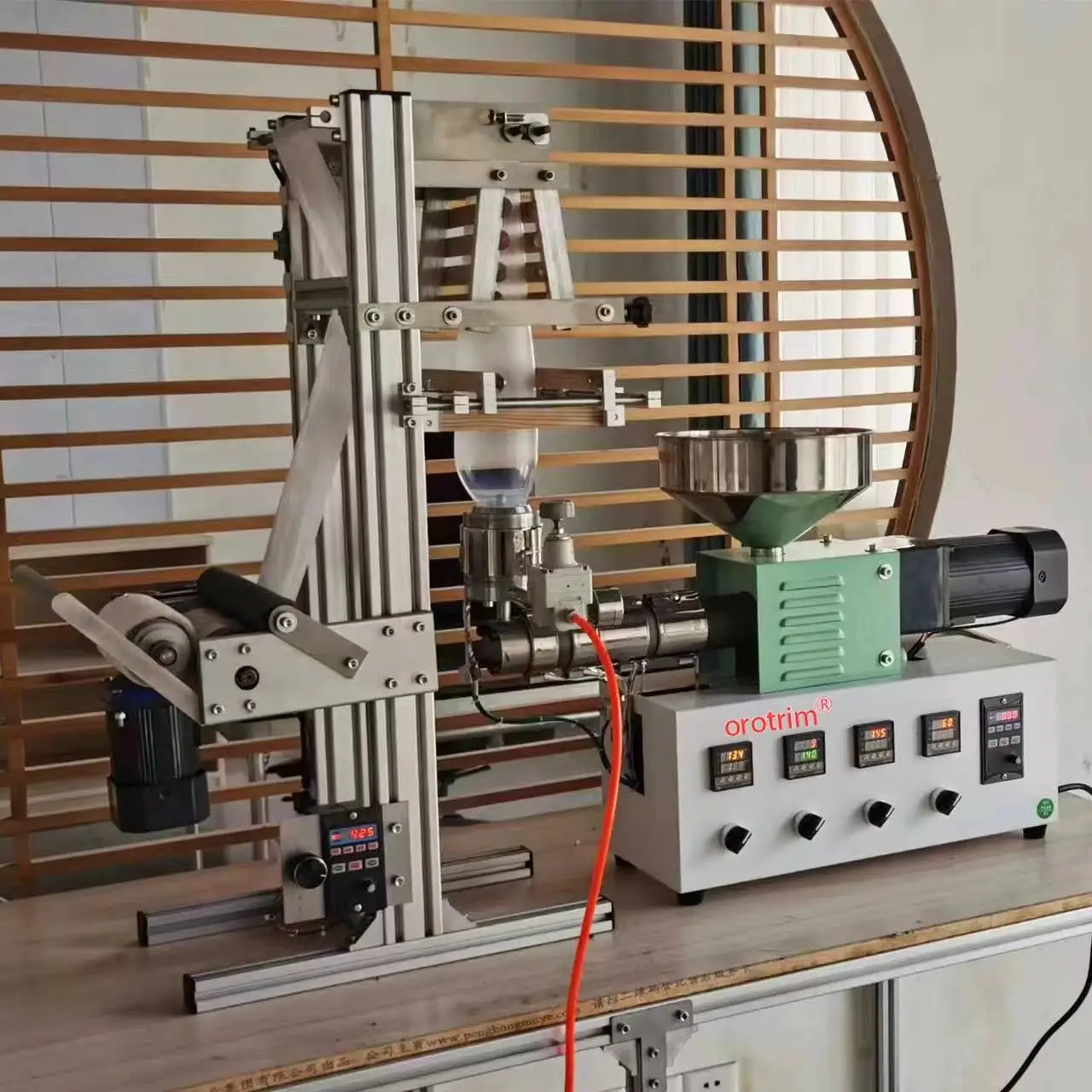 SJ25 Single Screw Extruder Single Screw Mini Extruder Machine Lab ...