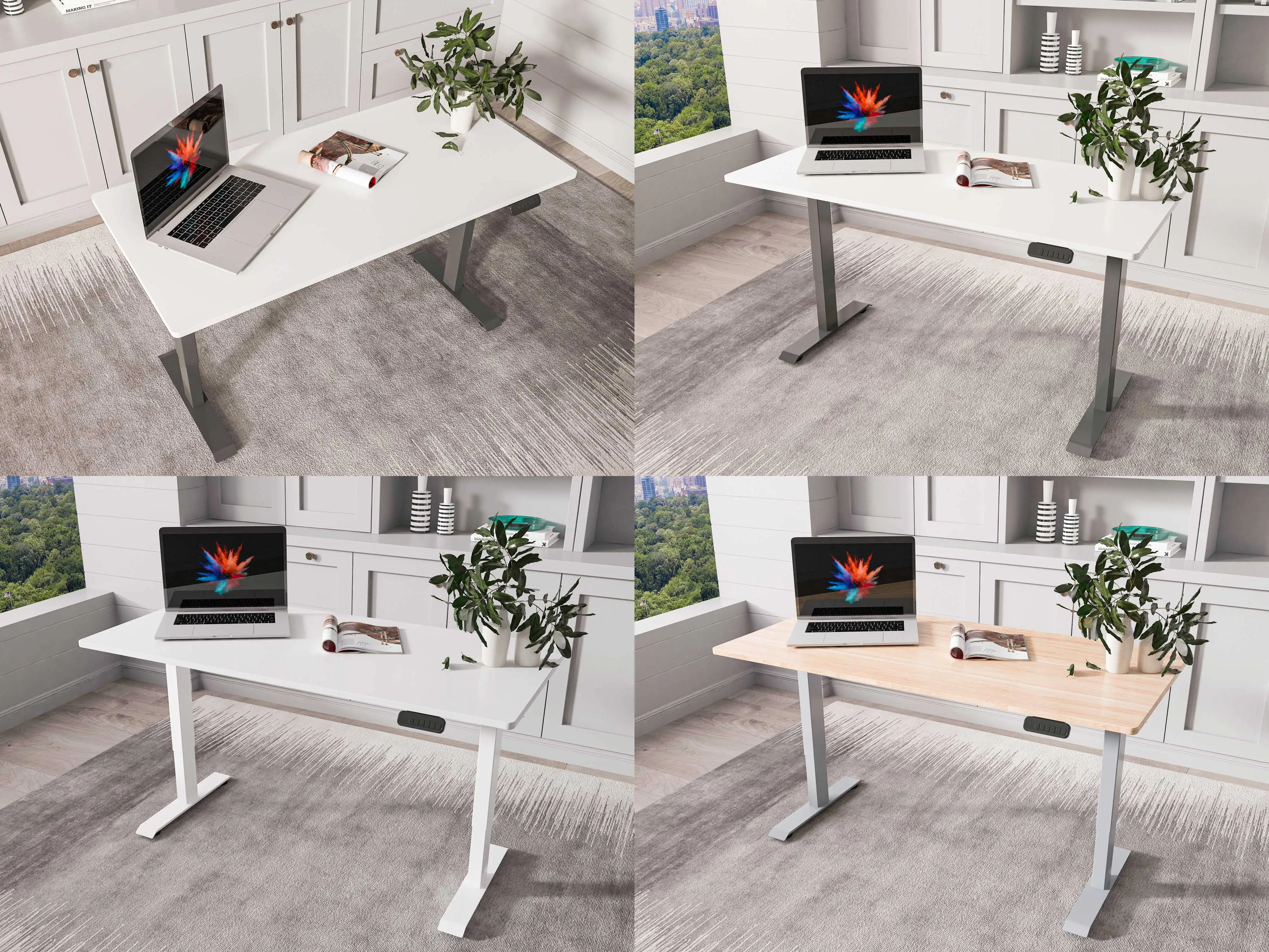 OMNI Sit-to-Stand Office Table - Adjustable Height Desk