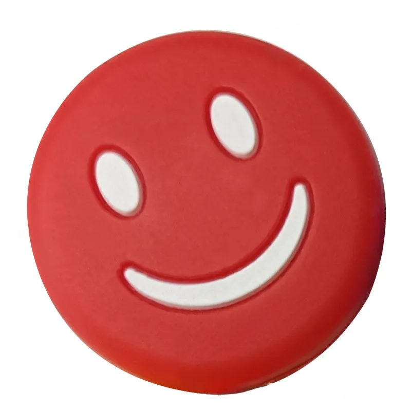 Tennis Racket Vibration Dampener Smiley Silicone Cushion Pad for Shock ...