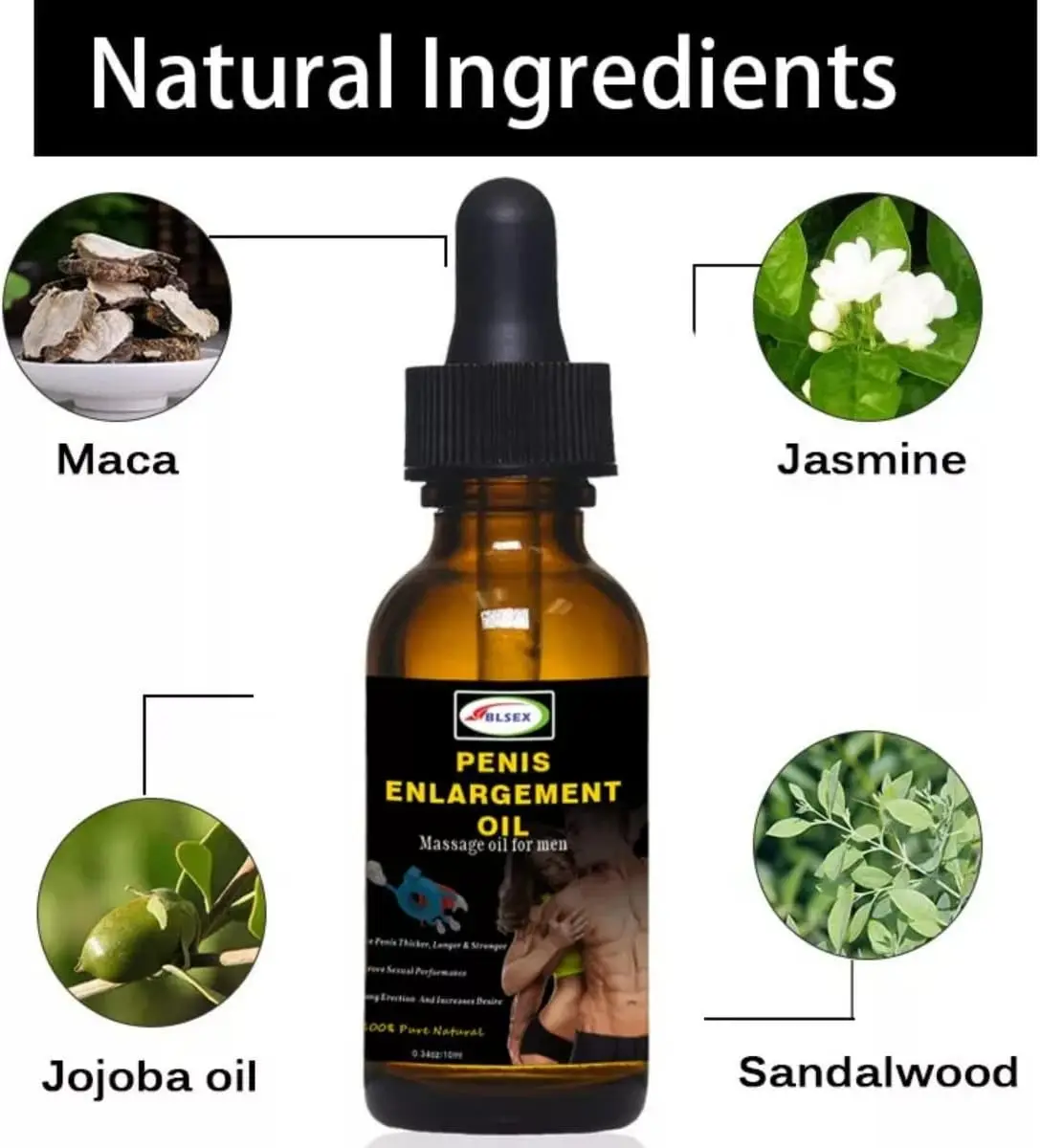 Private Label Sex Oil Permanent Penis Enlargement Oil For Men Sex Cream ...