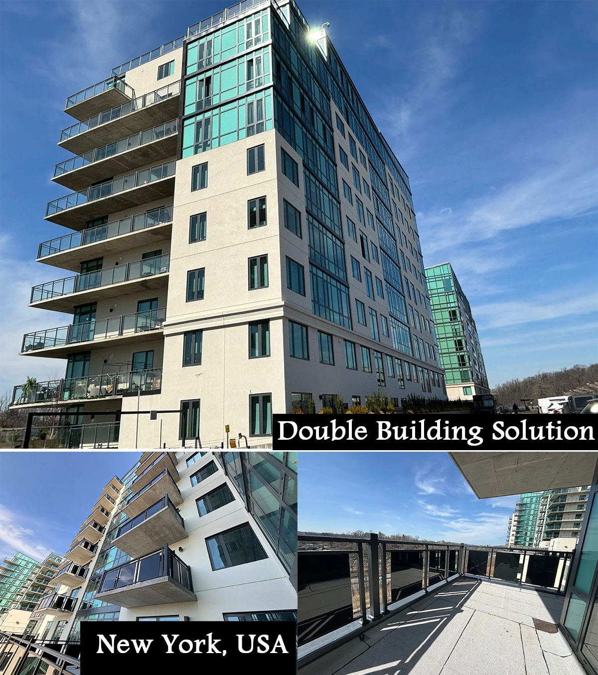 Australian Standards Aluminum U Channel Glass Railing