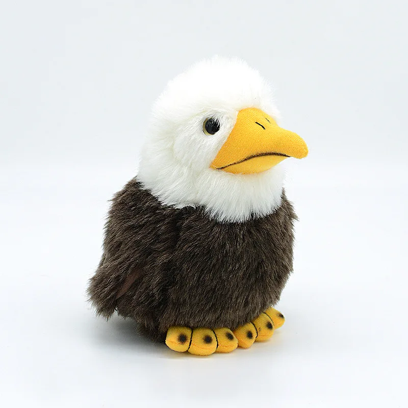 Custom bird eagle stuffed small plush owl simulation owl plush toy ...