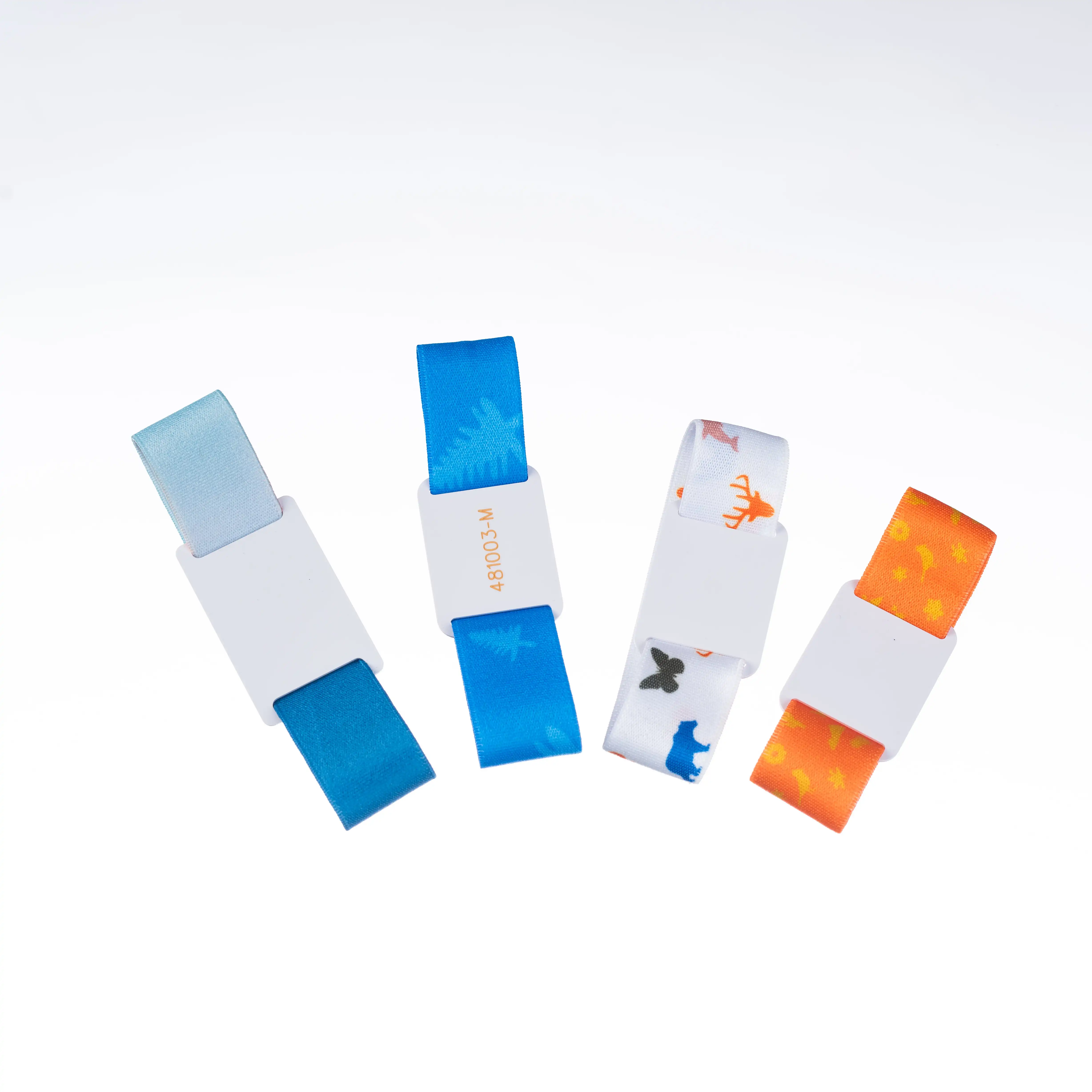 Factory Custom Biodegradable Rfid/nfc Chip Tag Fabric Bracelet Recycle ...