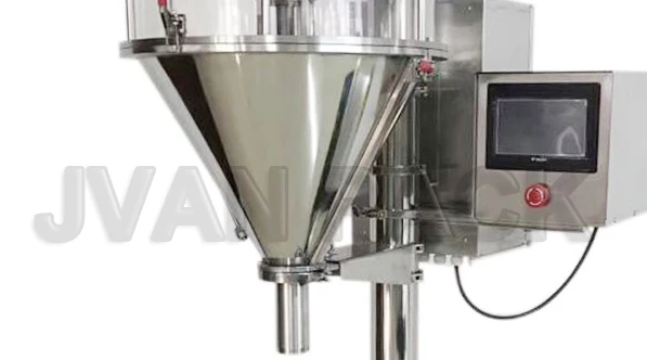 DF-A Semi Automatic Black Pepper Auger Dose Filler White Salt Screw ...