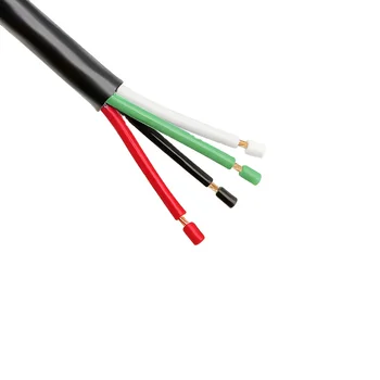 300v 14awg 4 Core Customized Pvc Insulated Bare Stranded Copper ...