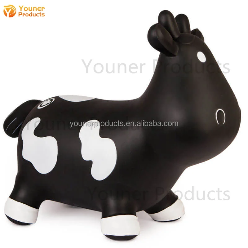 Milk Cow Jumping Bouncy Animal Bouncy Hopper Inflatable Jumping Animal ...