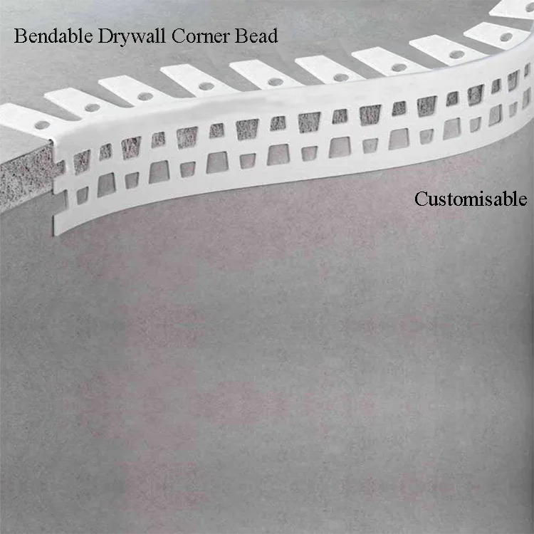 Edg PVC Groove Line Plaster Drywall Bead Plastic Extrusion Ceramic Tile ...