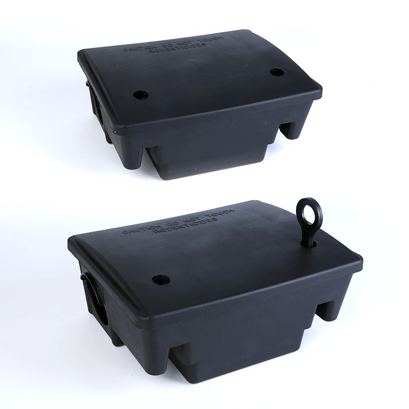 High Quality Black Plastic Control Rat Bait Station Mouse Trap,Mouse ...
