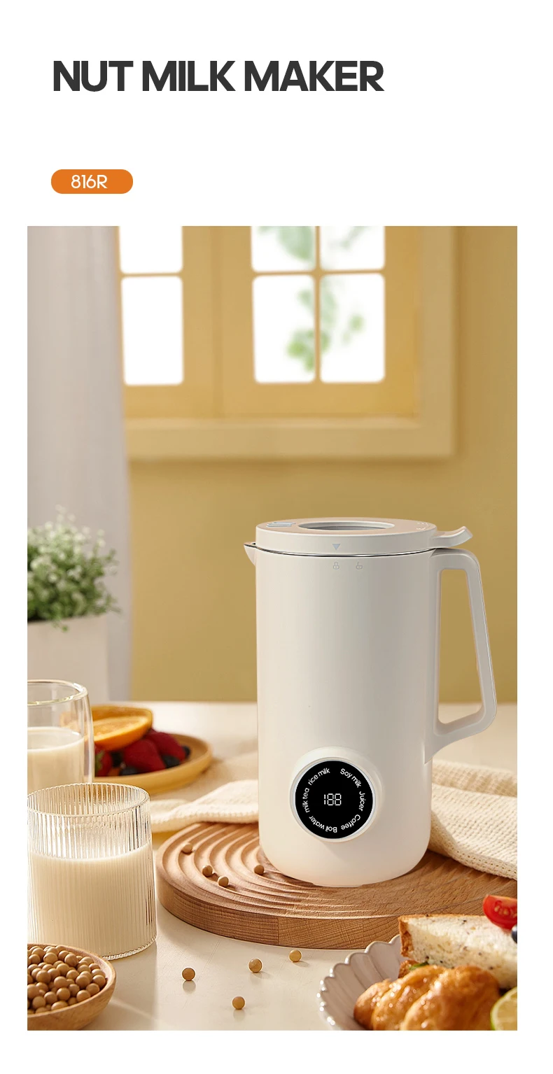 Nut Oats Soy Soup Vegan Blender - Professional & Versatile