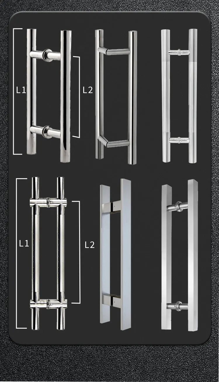 Sliding Barn Doors Push Pull Handle,Double Sided H Shape Handles For ...