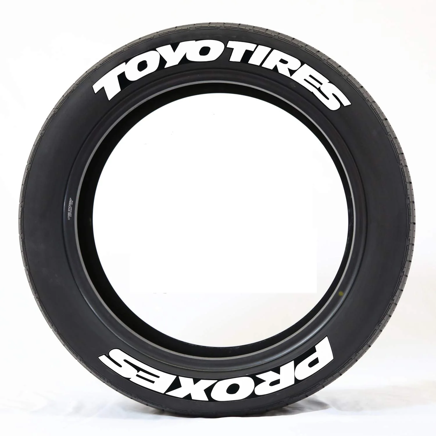 Custom Tire Lettering Stickers - Enhance Your Car Style