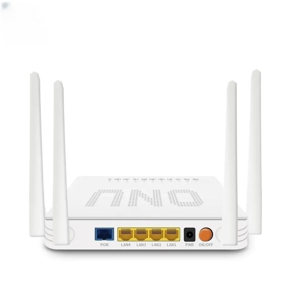 Huawei Zte Onu Dual Band Ac Wifi 4 Ge Router 2.4g Y 5g White Fiber ...