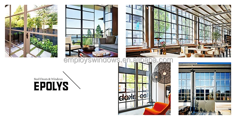 Forster Profile Steel Door Frame Pivot Entry Doors Modern Tempered ...