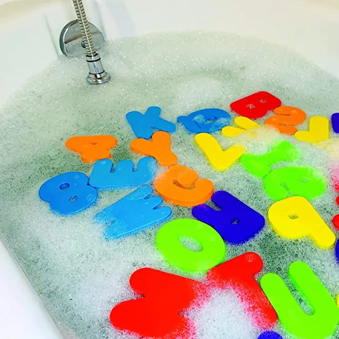Bath Letters And Numbers Bath Tub Toys - Colorful,Educational,Fun Abc ...