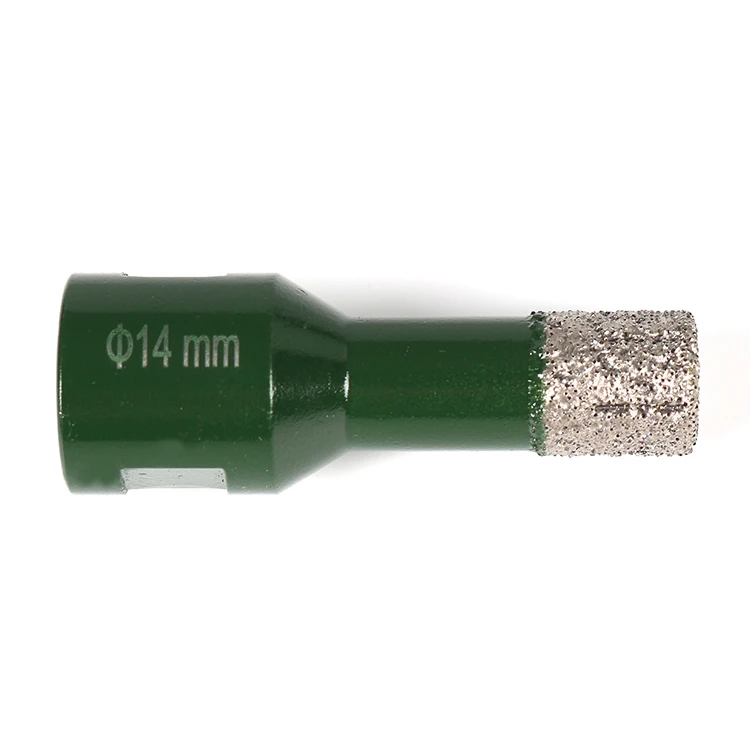 14mm M14 Hole Saw Dry Vacuum Brazed Diamond Core Drill Bits Drilling Tile Tools - Buy Hole Saw ...