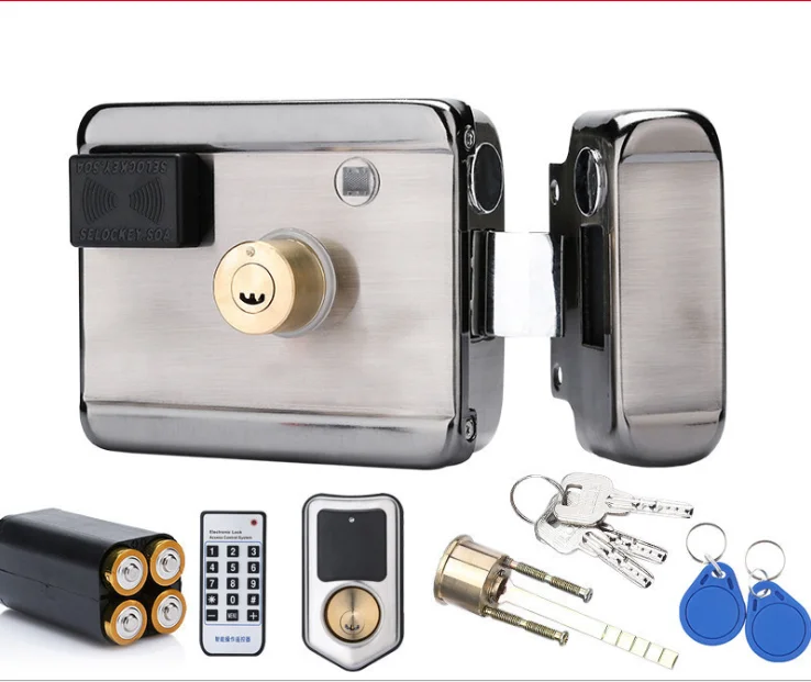 Access Control Machine Compatible Smart Electric Lock Autolock Battery ...