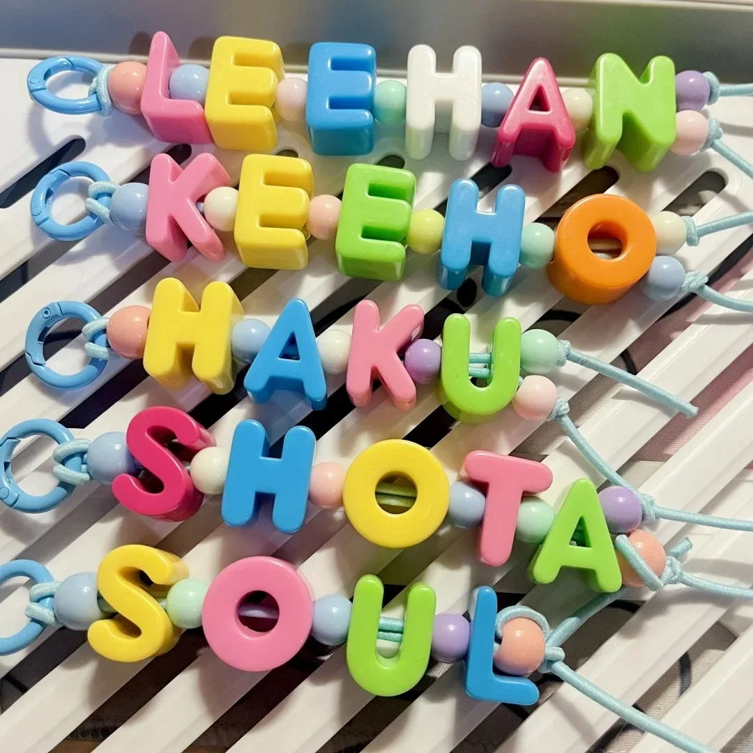 20mm English Letter Beads - Perfect for Hand-Strung Chains