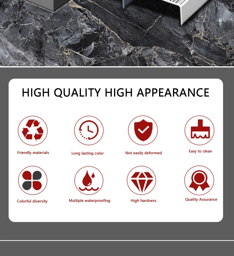 L Shape Profile Decorative Ceramic Border Tile Trim Corner Anti-slip ...
