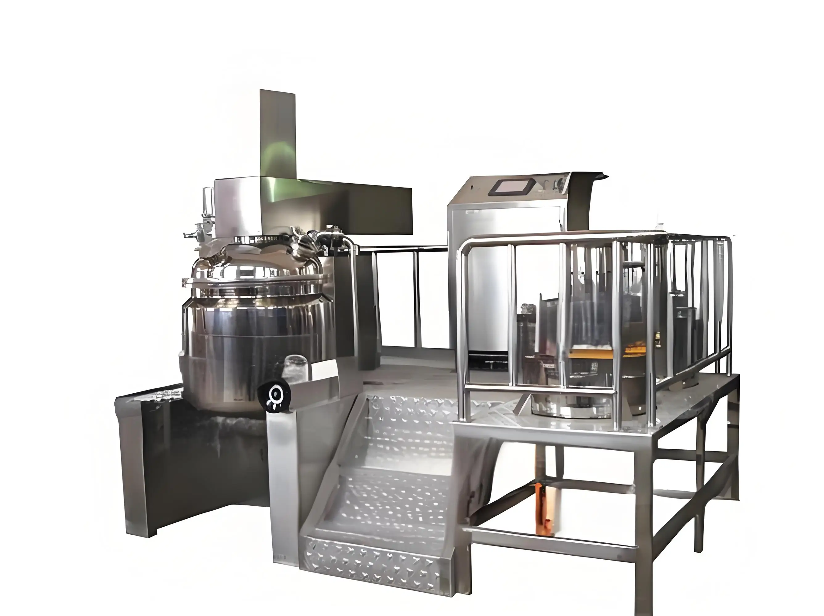 High-speed Vacuum Emulsifier For Dispersion Industrial Machinery ...