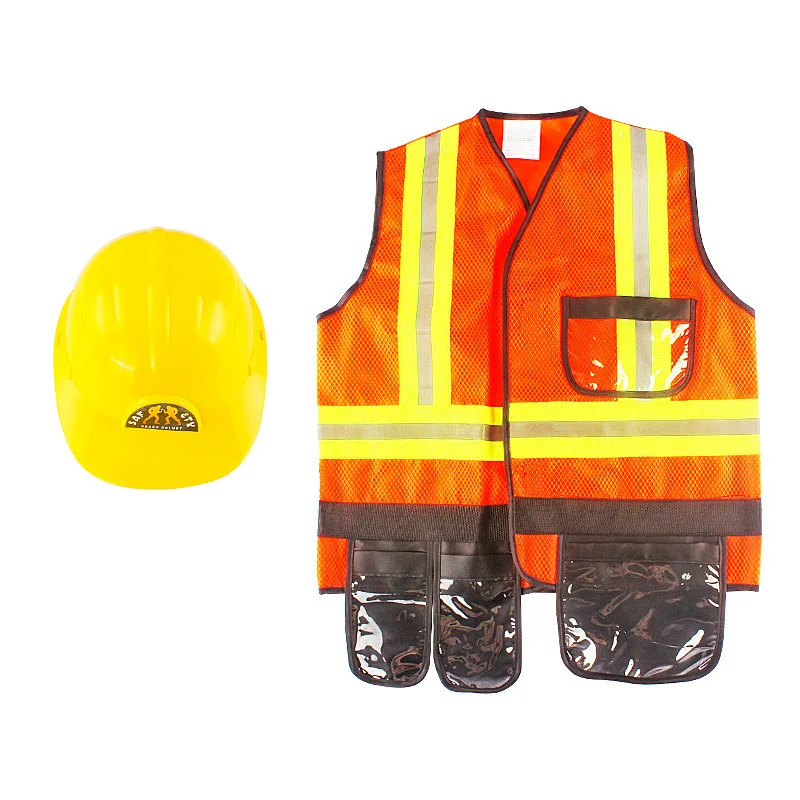 Cheap Yellow Plastic Kids Construction Hard Hat for Party Costumes ...