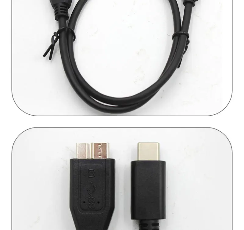 Usb Type-c To Micro-b 3.0 5gbps Cable For External Hard Drive - Buy Usb ...