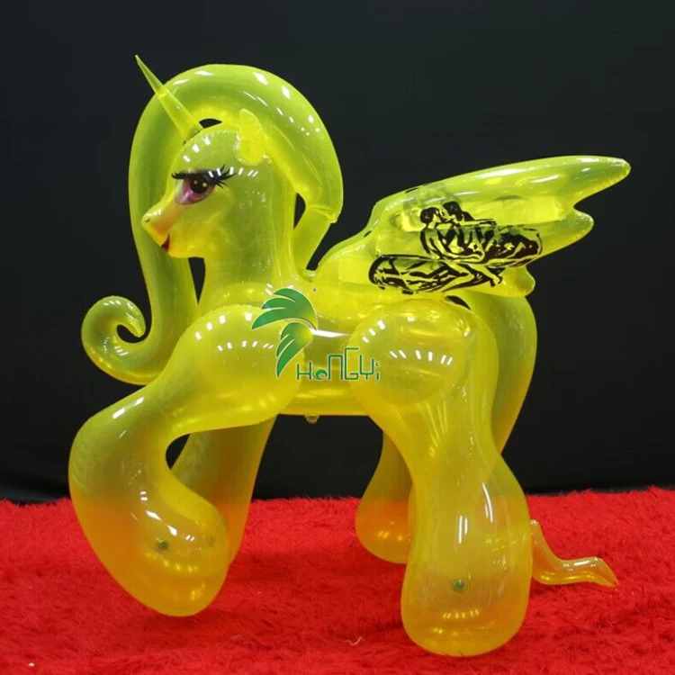 MLP Inflatable Horse Toy Custom Inflatable Transparent Standing Horse ...