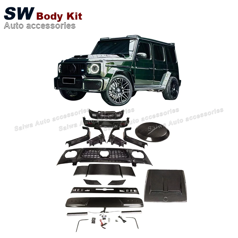 High Quality Auto Body Kit For Mercedes Benz G-class Amg W464 W463a G500 G55 G63 Upgrade To ...