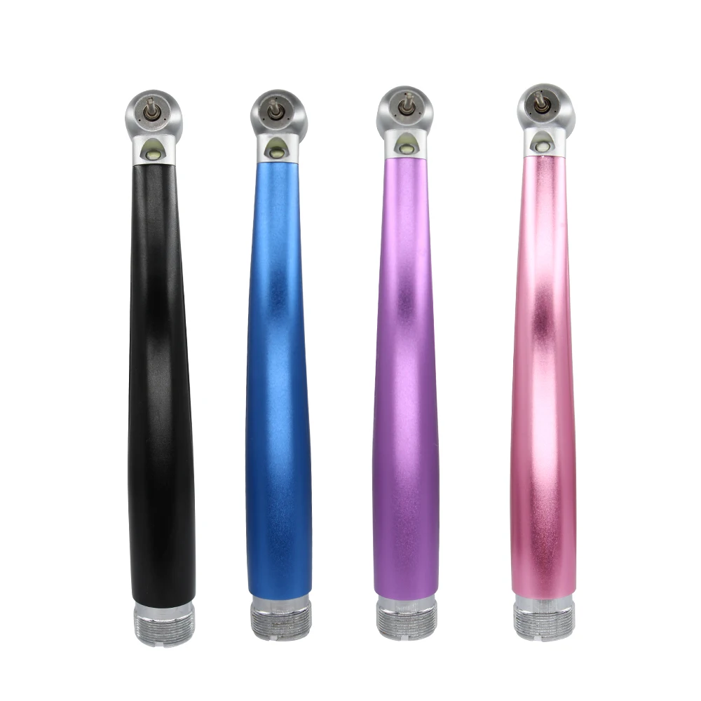 Popular Dental Led High Speed Handpiece Color Optional 2/4 Holes 3 Way ...
