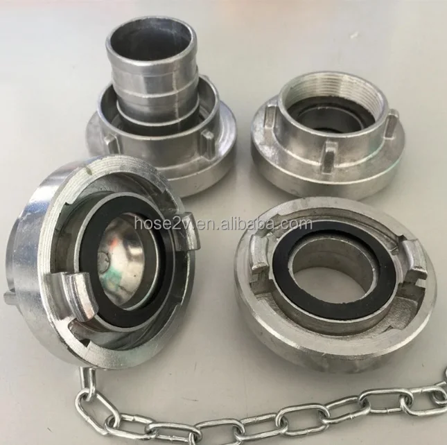 Aluminum Storz DIN Standard Fire Hydrant Valve Connector