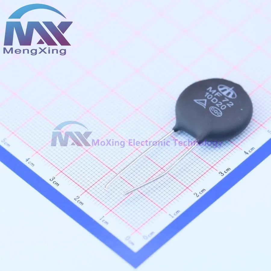 MF72 10D20 termistor Sensor de temperatura NTC 10D-20 10 Ohms ...