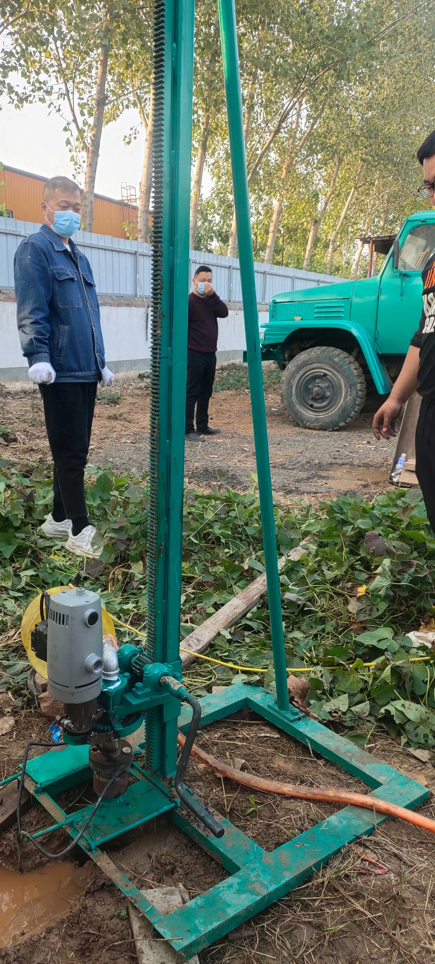 Portable Mini Bore Tube Deep Water Well Drilling Rig