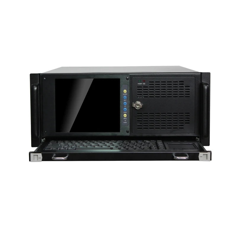4u Rackmount Chassis Industrial Workstation Computer Server Case With 8 ...