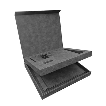 A3+a4+a6 Wedding Album Cover And Double Decker Packaging Box With Usb ...