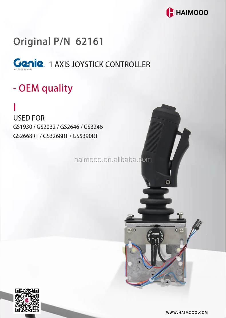 Genie Manlift Joystick Controller - Deadman Switch Safety