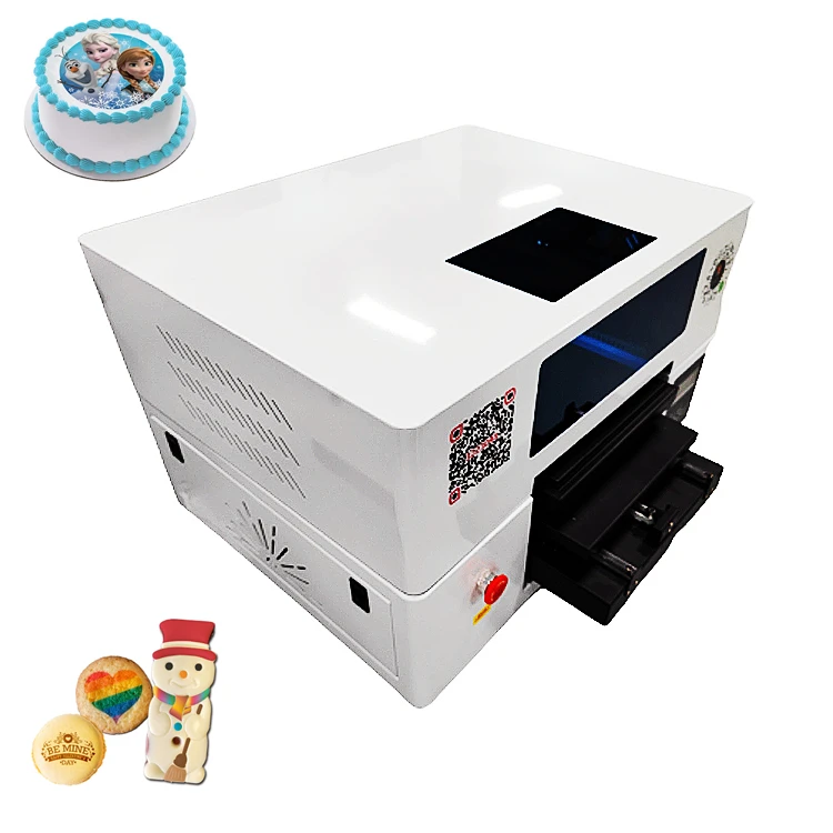 Alibaba.com: A4 edible biscuit pastry waffle logo printer 3D digital ...