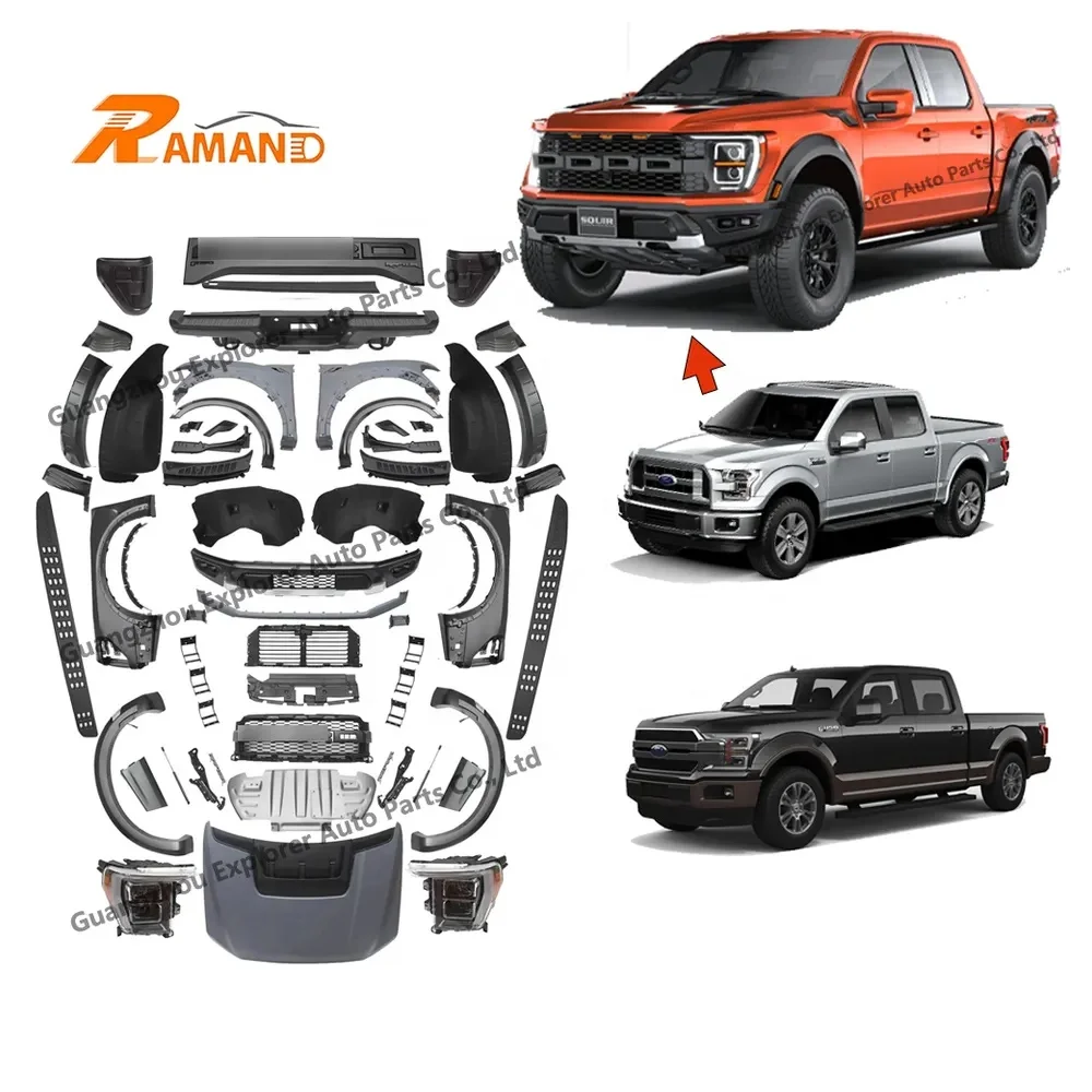 Factory Body Kit For F150 2016-2020 Upgrade To F150 2022 Facelift ...