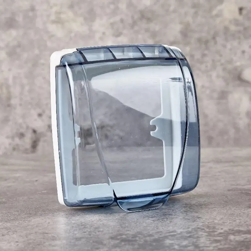Cheap Factory Price Type 86 Transparent Box Waterproof Cover Wall ...
