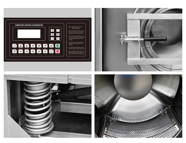 Professional Laundry 50 Kg Washing Machines For Hotels And Hospitals ...