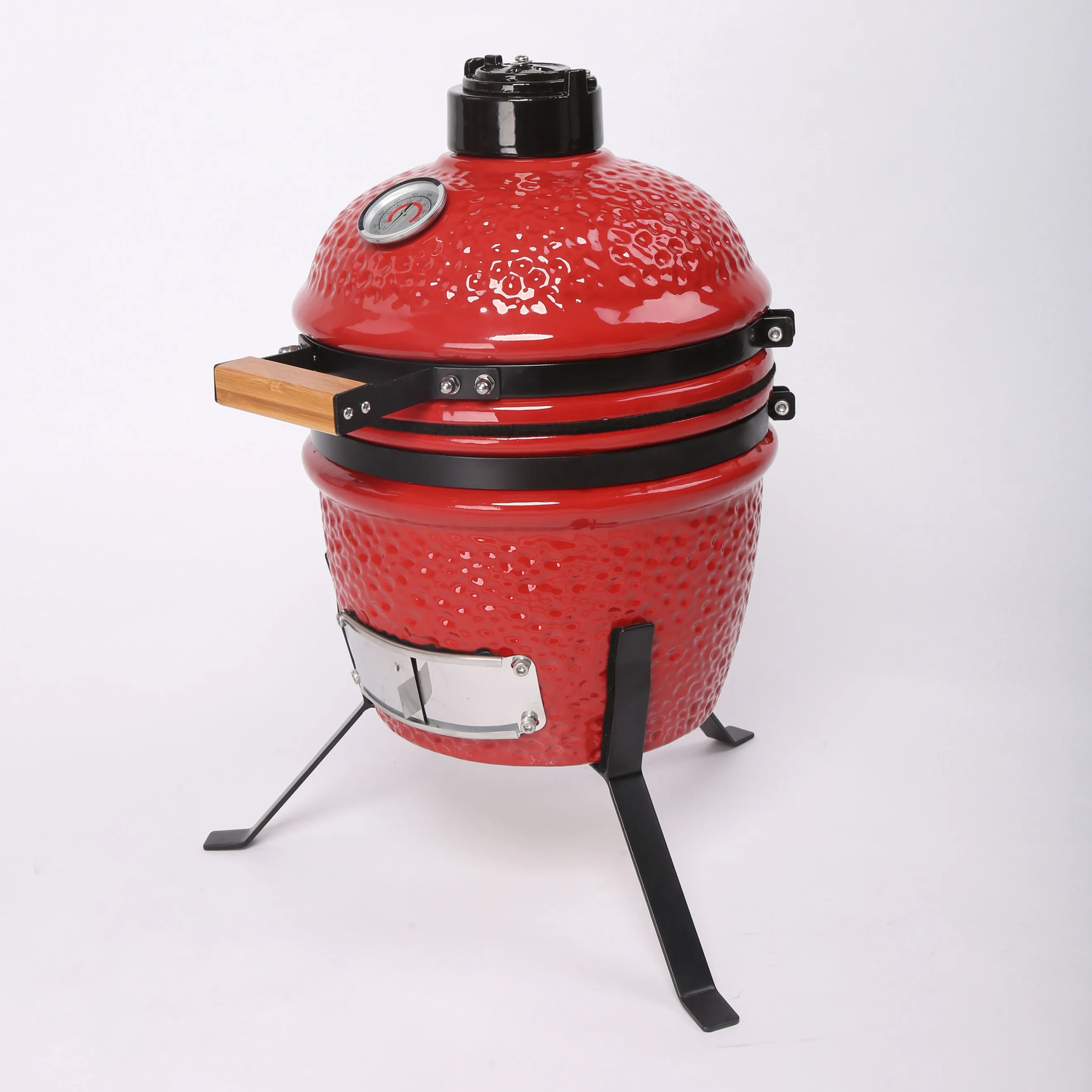 Mcd 12"mini Kamado Bbq Grill Charcoal Ceramic Indoor And Outdoor Bbq ...